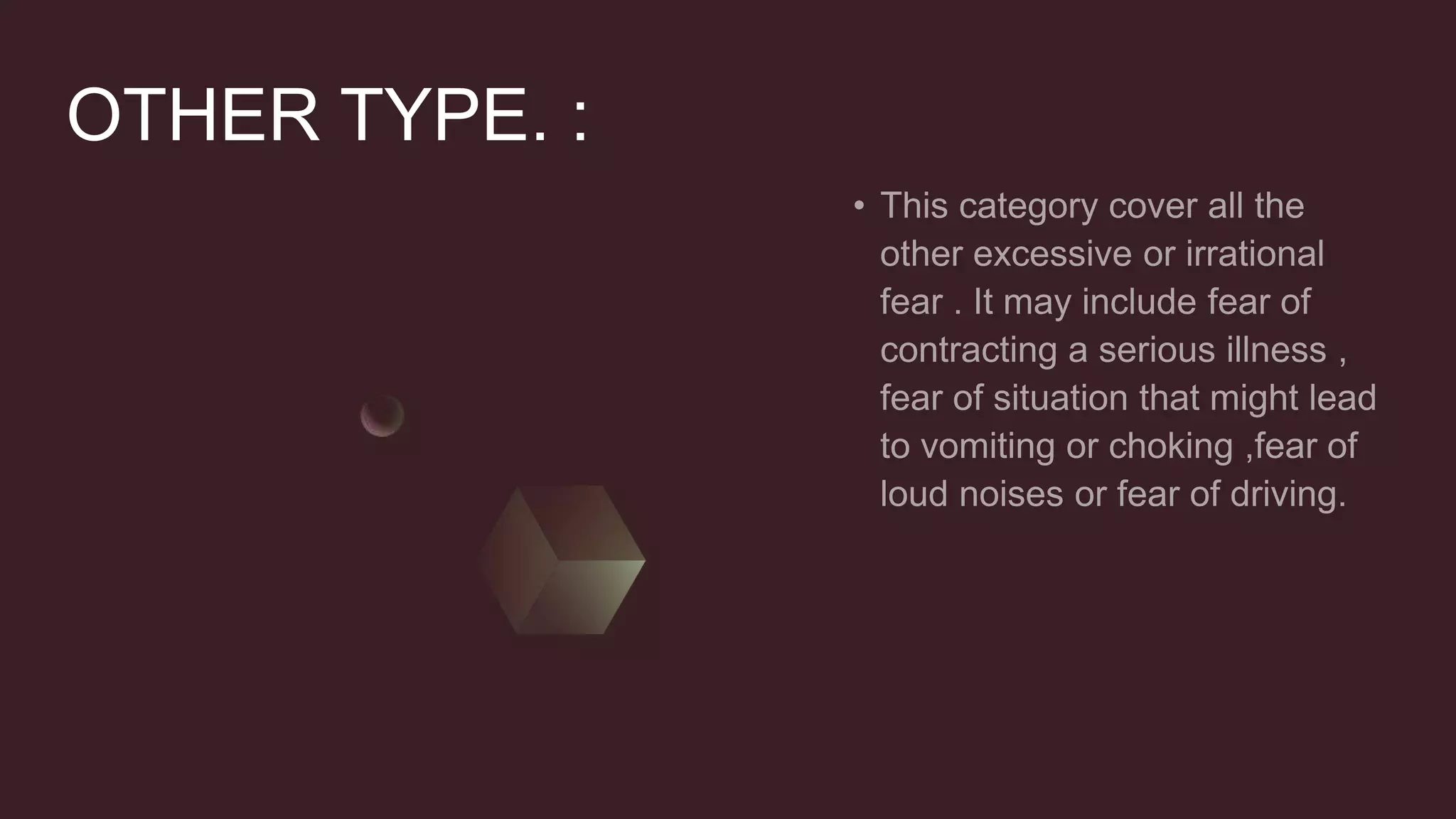 Phobia ppt | PPTX