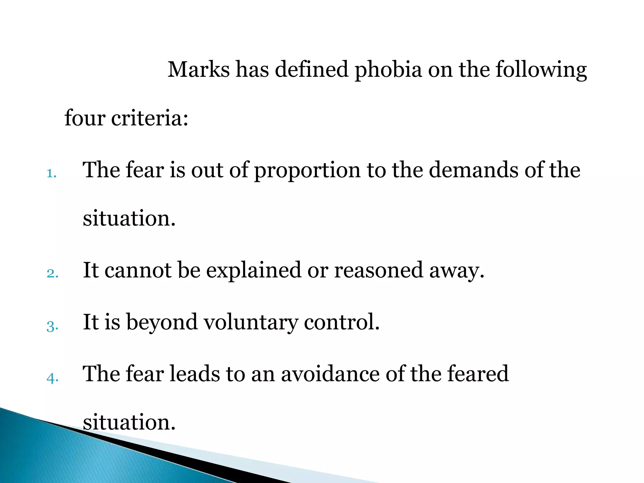 Phobia | PPTX
