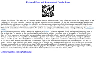 Phobia Research Paper | PDF