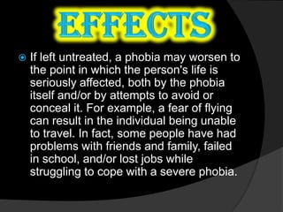 Phobias | PPTX