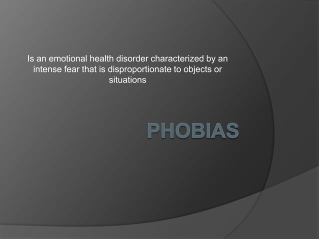 Phobias | PPT