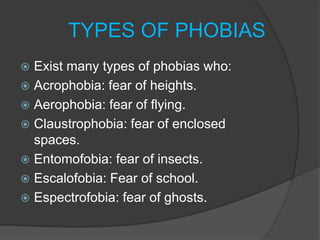 Phobias | PPTX