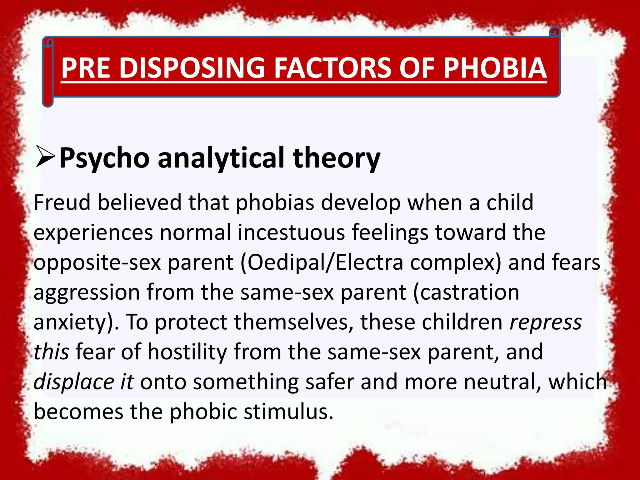 Phobias | PPTX