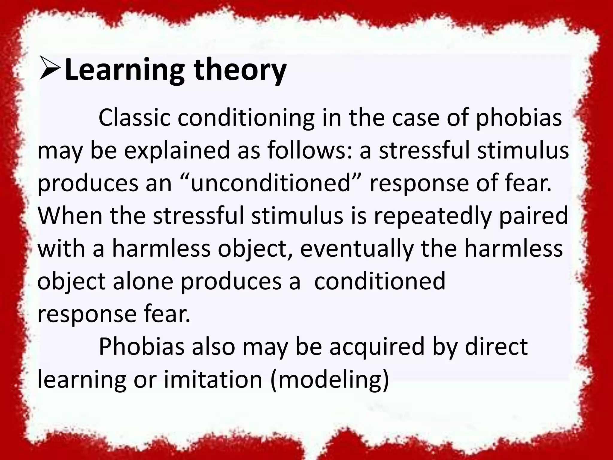 Phobias | PPTX