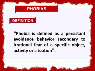 Phobias | PPT | Free Download