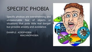 VARIOUS PHOBIAS AND THEIR DIAGNOSES.pptx