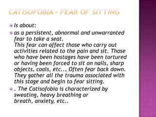 Phobias majo y sol. | PPT