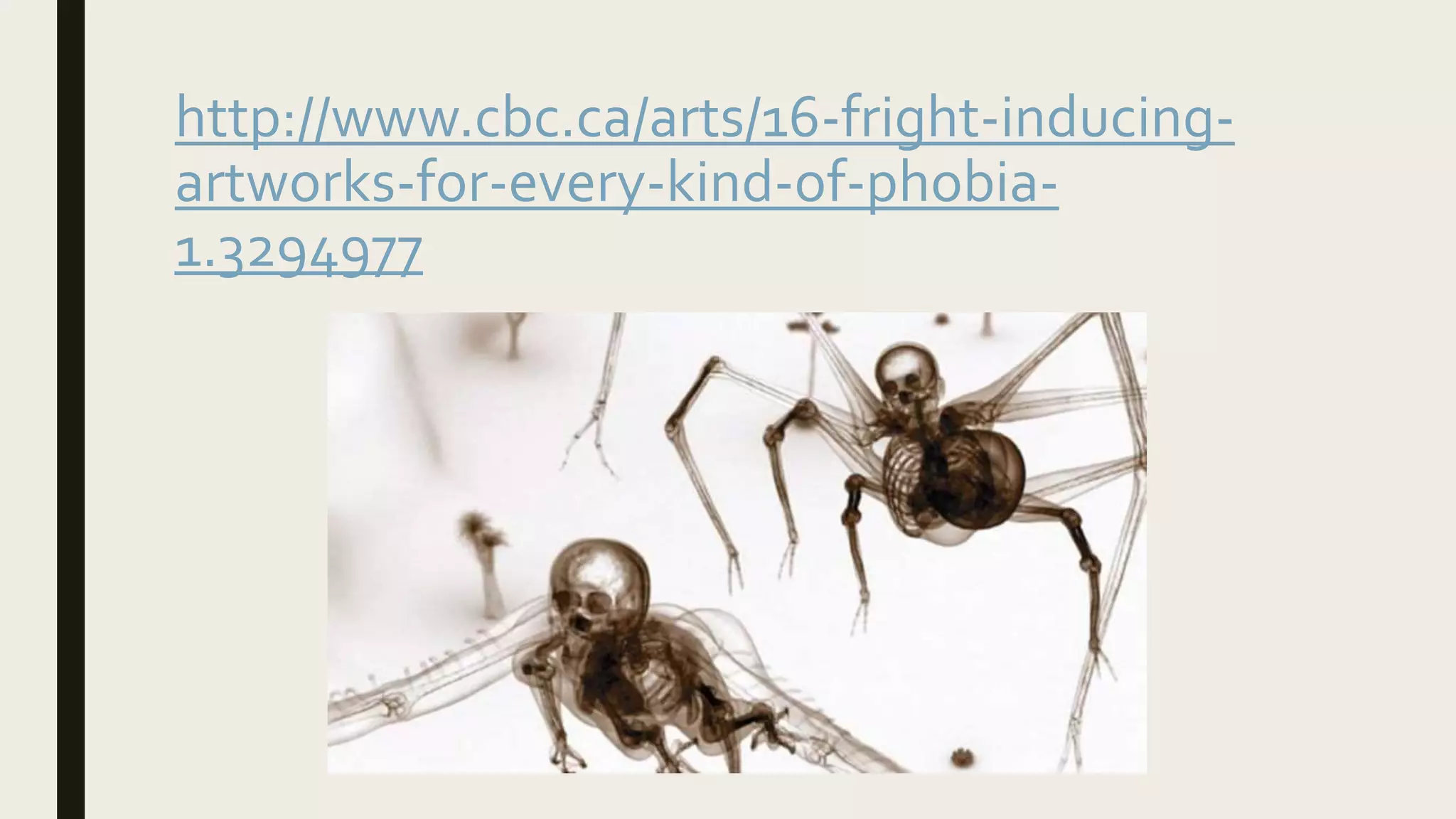 Phobias illustrated in art | PPTX