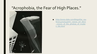 Phobias illustrated in art | PPT