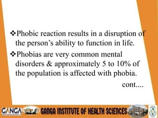 Phobia or Anxiety disorder of people .pptx