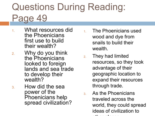 Phoenicians powerpoint | PPTX | Geography | Science