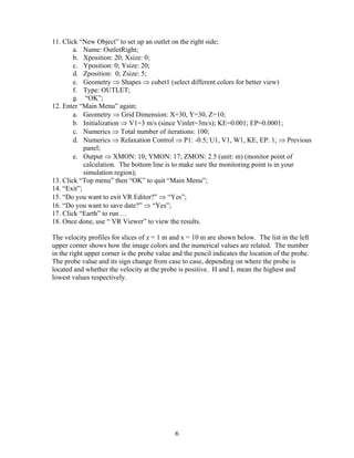 Phoenics tutorial | PDF