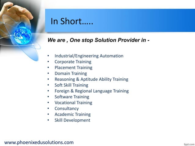 Phoenix Edu Solutions | PDF