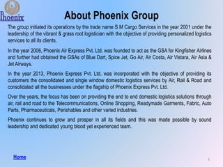 Phoenix Express Pvt. Ltd. - Company Profile | PPT