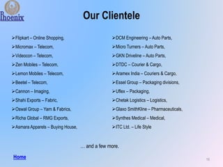 Phoenix Express Pvt Ltd - Company Profile | PPSX