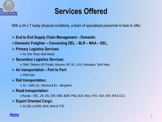 Phoenix Express Pvt Ltd - Company Profile | PPSX