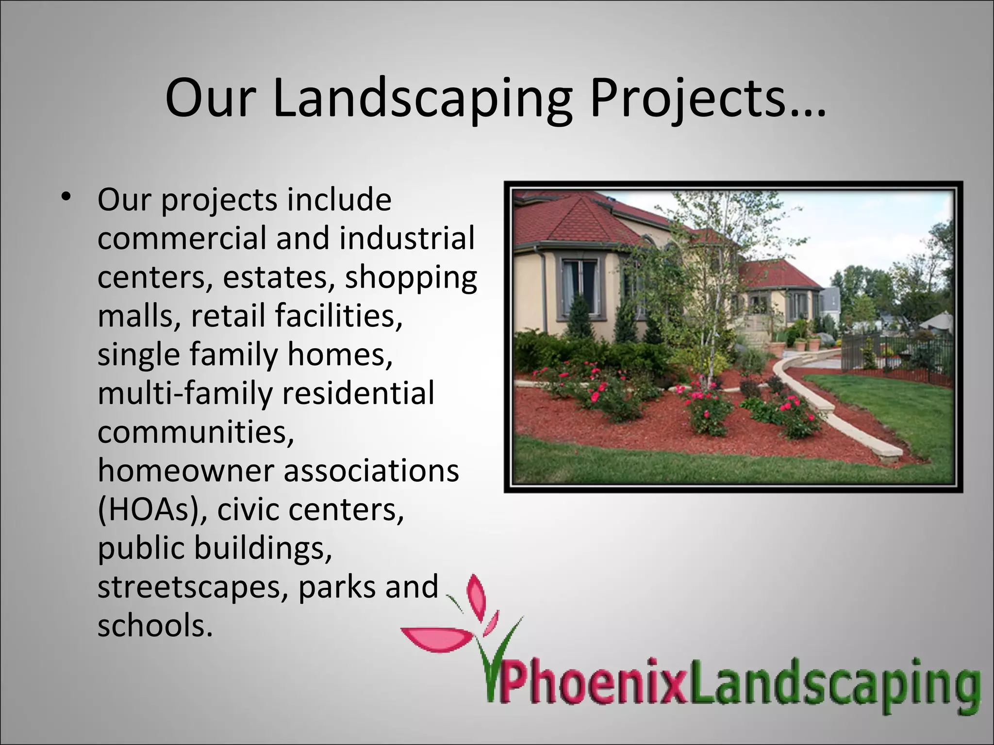 Phoenix landscaping | PPT | Landscaping | Home & Garden