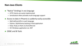 Apache Phoenix Query Server | PPT