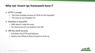Apache Phoenix Query Server | PPT