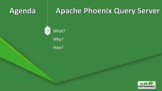 Apache Phoenix Query Server | PPT