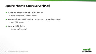 Apache Phoenix Query Server | PPT