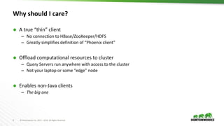 Apache Phoenix Query Server | PPT