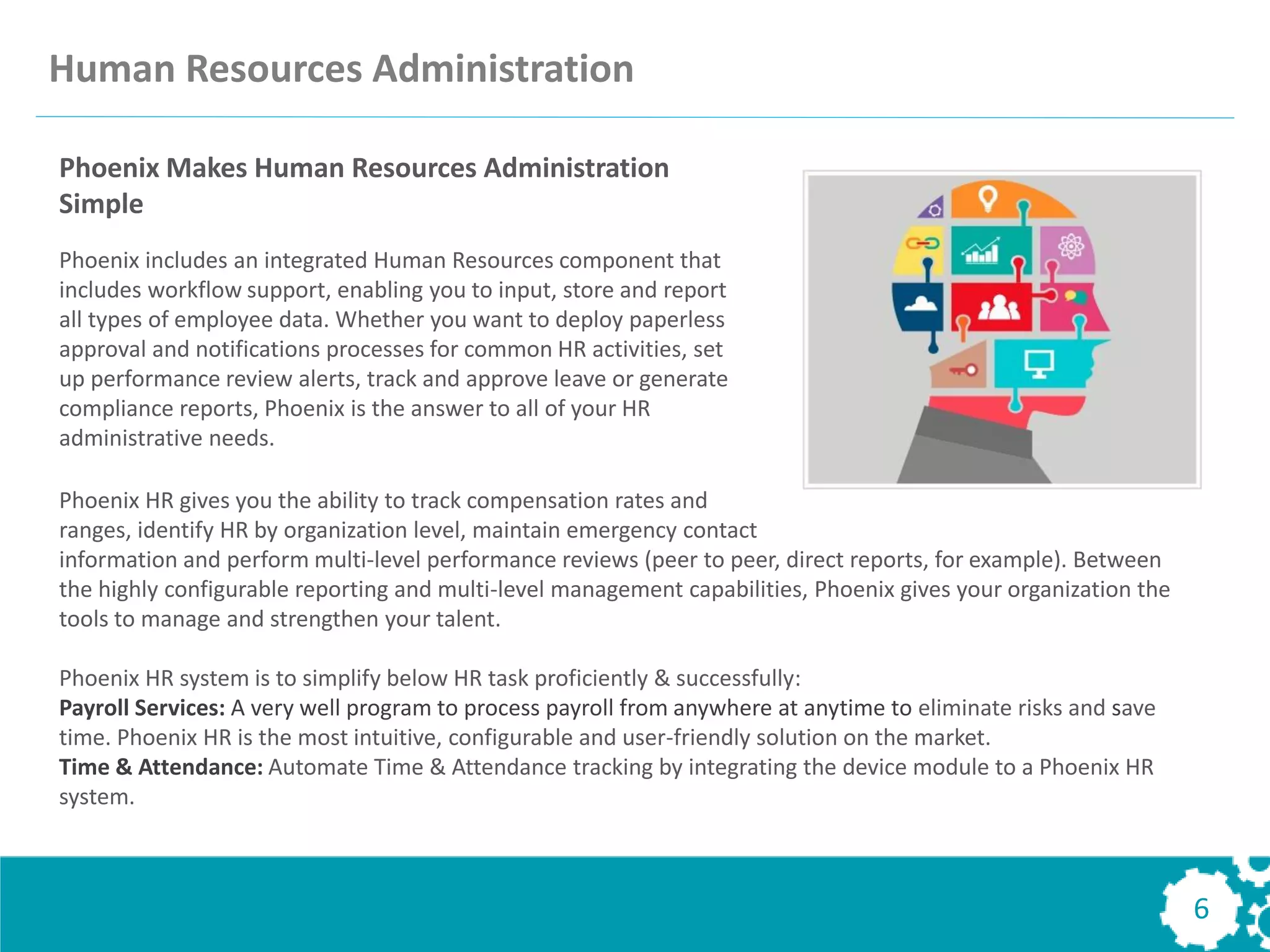 Phoenix Attendance & Payroll Management System | PDF