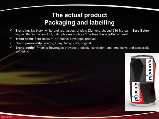 Phoenix Beverages Marketing Plan | PPT