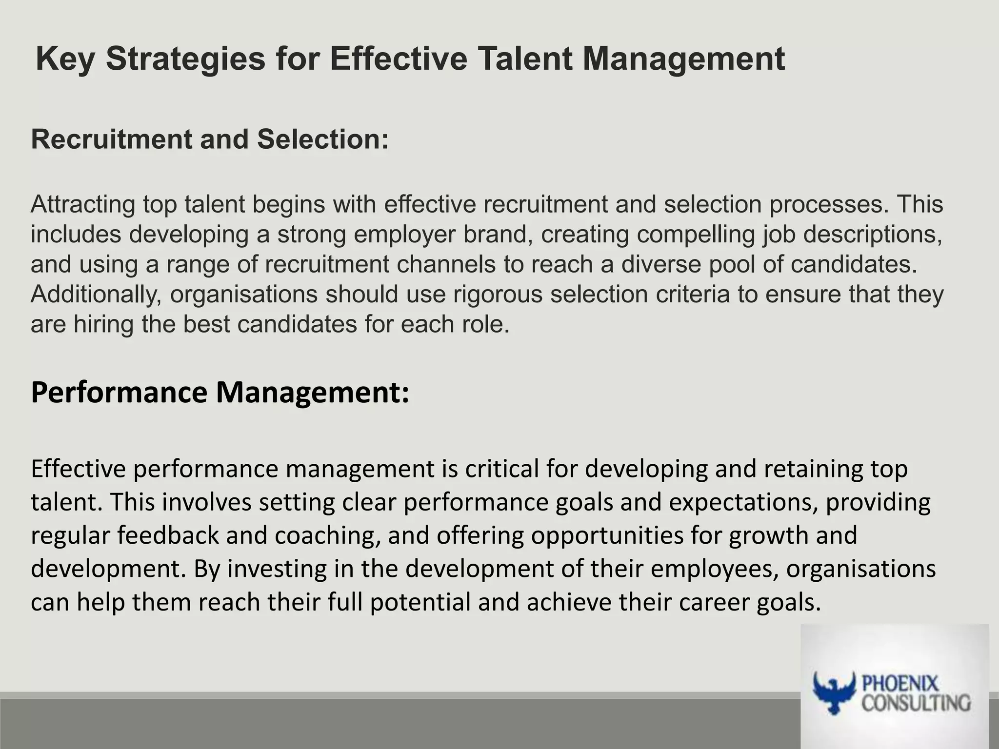 Why Is Talent Management Important PPT Why Is Talent Management Important PPT