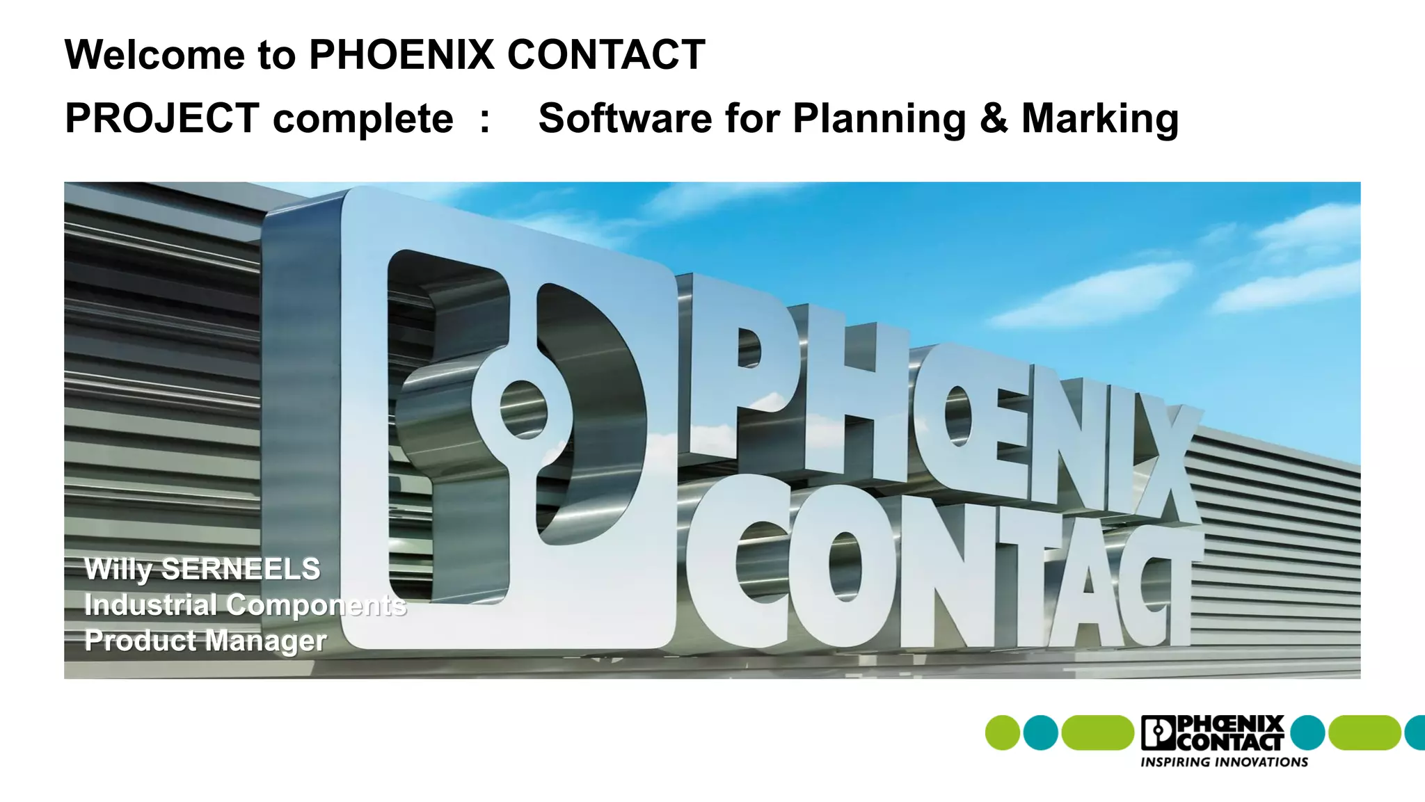 PHOENIX CONTACT - Project Complete - Software for Planning and Marking ...