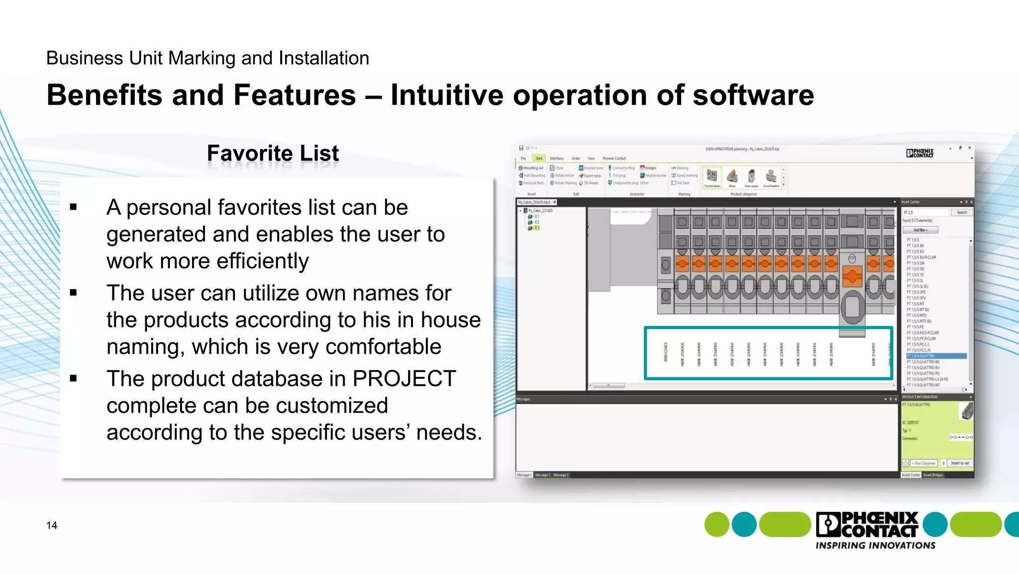 PHOENIX CONTACT - Project Complete - Software for Planning and Marking ...