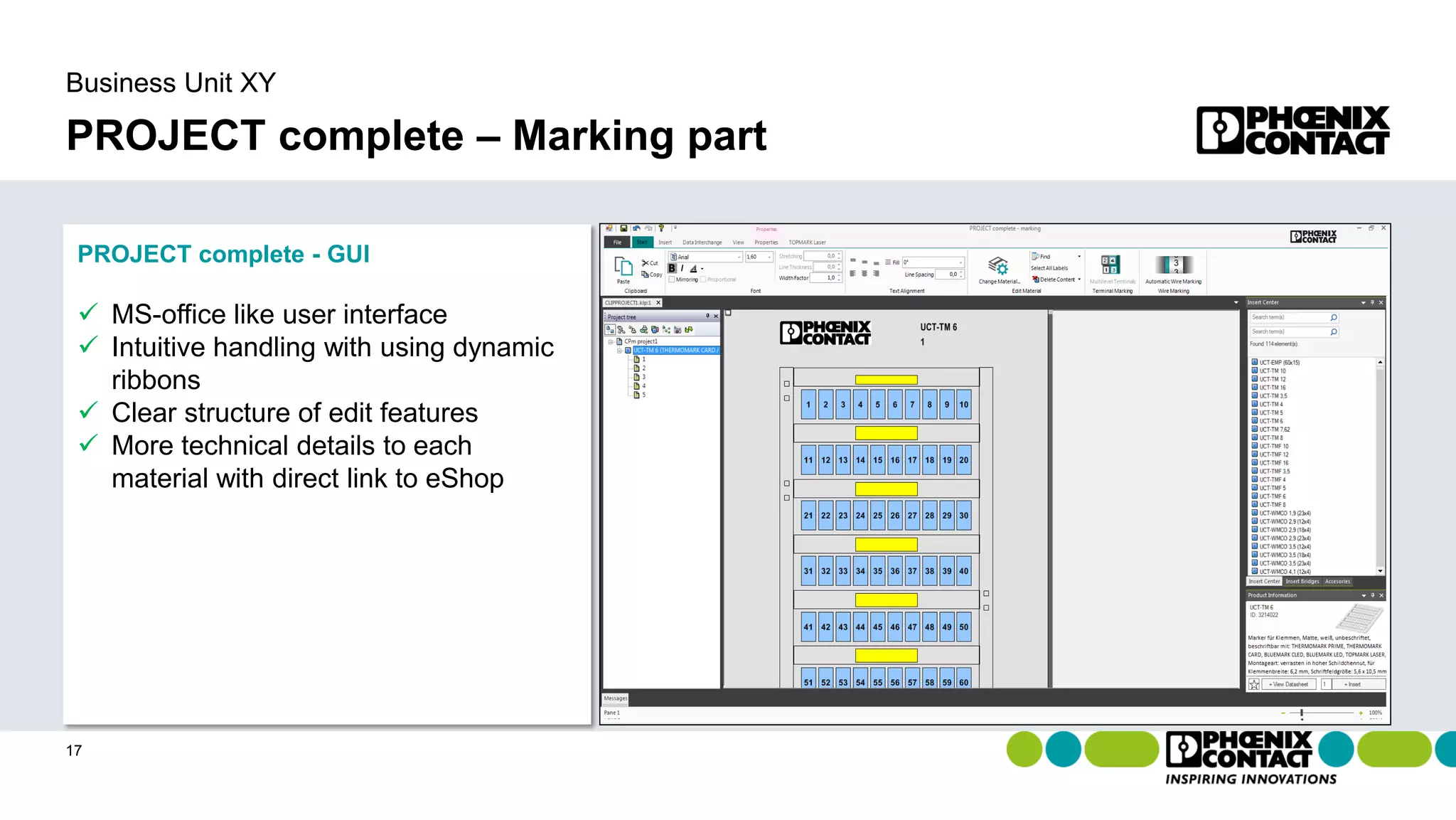 PHOENIX CONTACT - Project Complete - Software for Planning and Marking | PDF