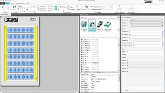 PHOENIX CONTACT - Project Complete - Software for Planning and Marking