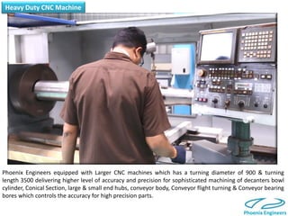DECANTER CENTRIFUGES AND GEARBOX By Phoenix Engineers | PDF | Radio Control | Hobbies & Interests