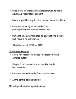 physiotherapy in icu patients | DOC