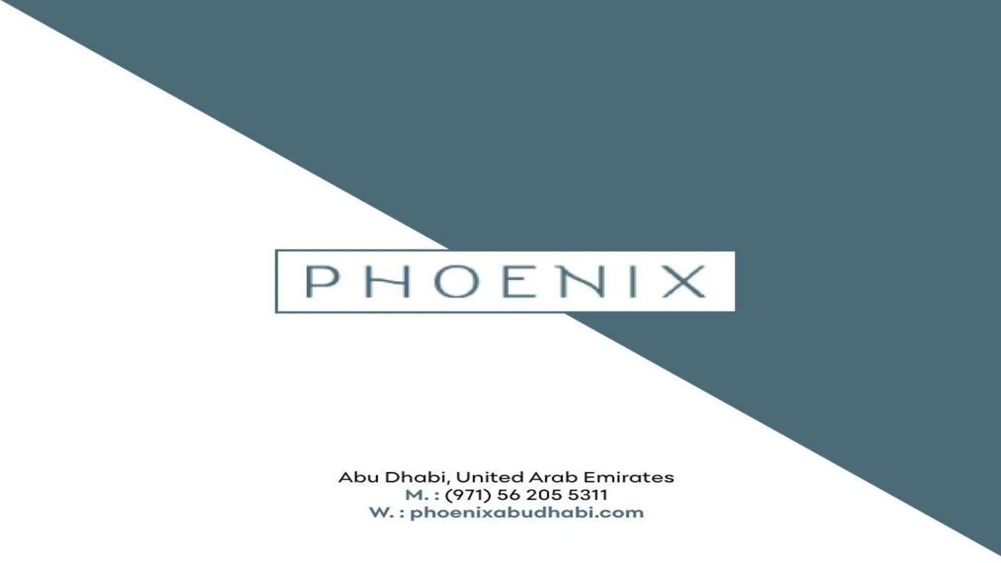 Maid services Abu Dhabi: phoenix Abu Dhabi | PPT
