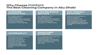 Maid services Abu Dhabi: phoenix Abu Dhabi | PPT