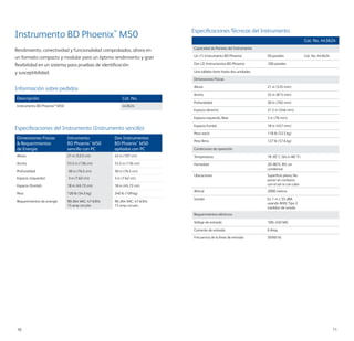 BD Phoenix m50- folleto | PDF