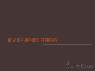 Introduction to Phoenix Web Framework | PPT