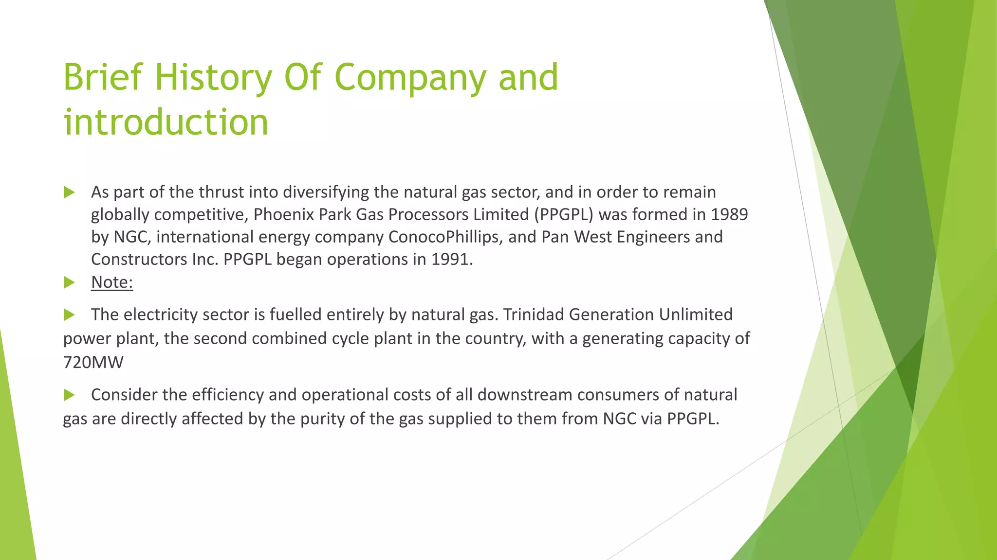 Phoenix park gas processors ltd presentation | PPTX