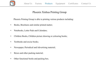Phoenix printing group | PPT
