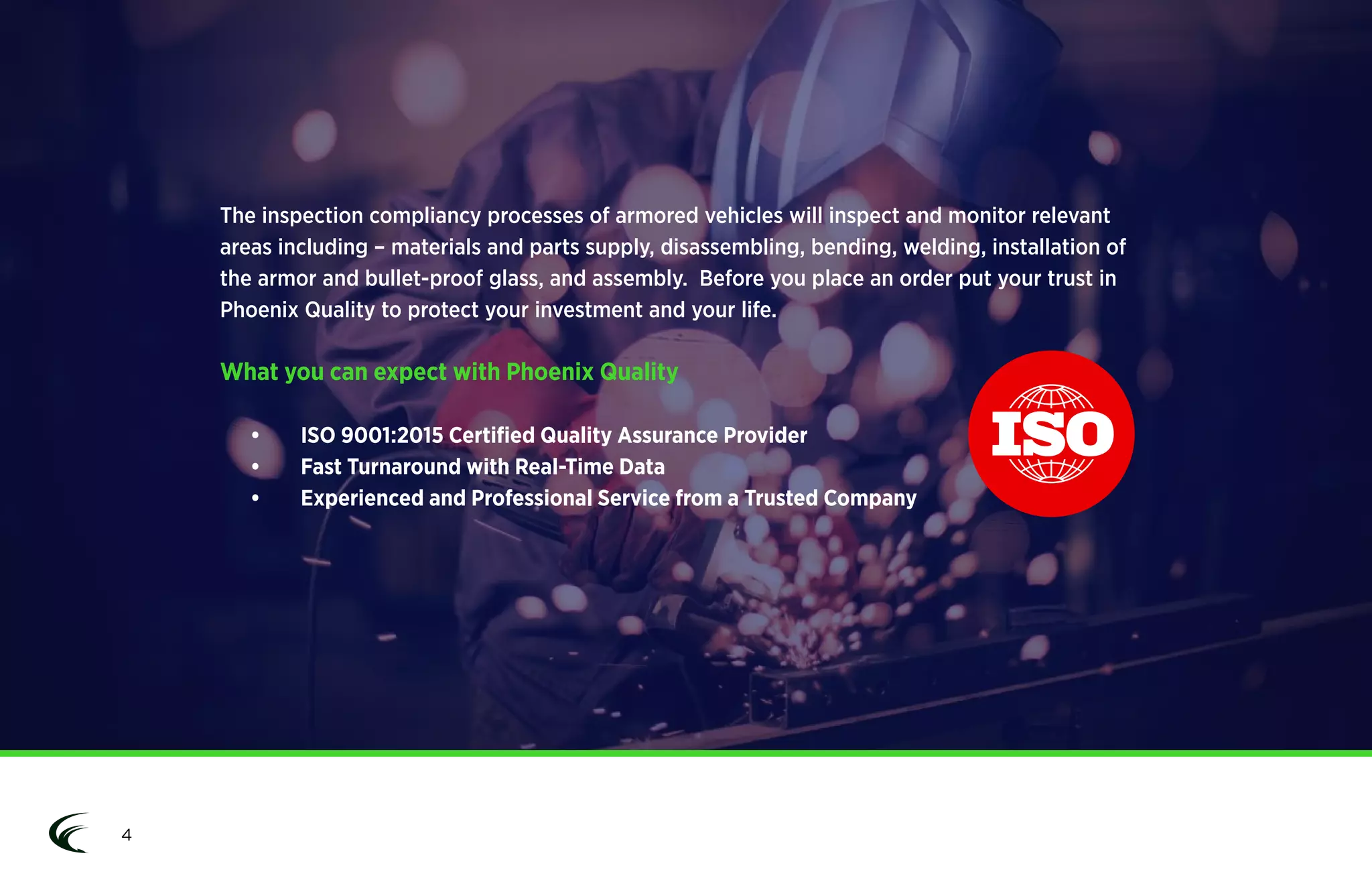 Phoenix Quality armored vehicle inspections | PDF | Automotive Industry ...