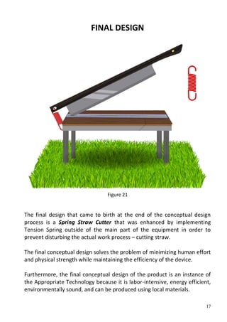 Appropriate Technology: Spring Straw Cutter | PDF