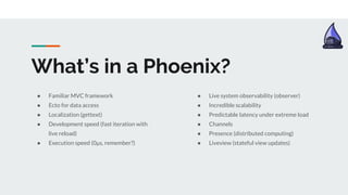 Phoenix: Sent 200 OK in 3 μs | PPT