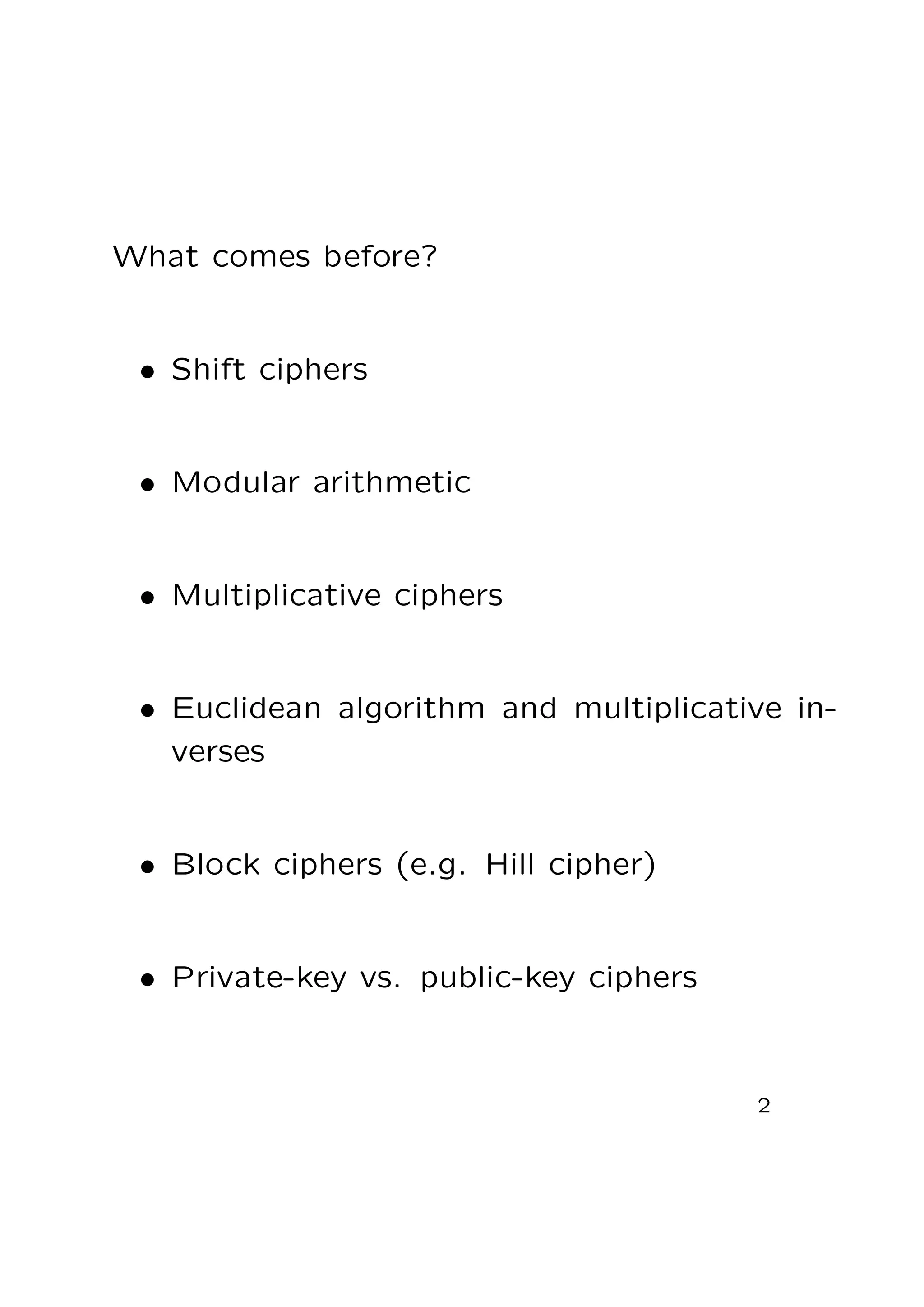 Understanding The Magic Teaching Cryptography With Just The Right Amount Of Mathematics Pdf