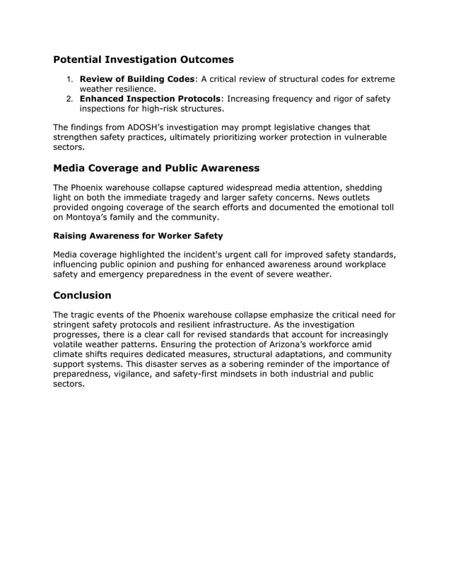 Phoenix Warehouse Collapse_ A Tragic Event and Its Far-Reaching Impact.docx