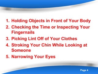 Body language | PPT