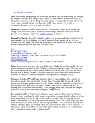 Phonation | DOCX