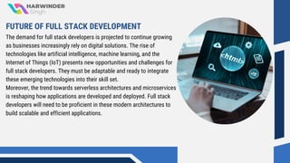 Innovative Full Stack Developer Crafting Seamless Web Solutions | PDF
