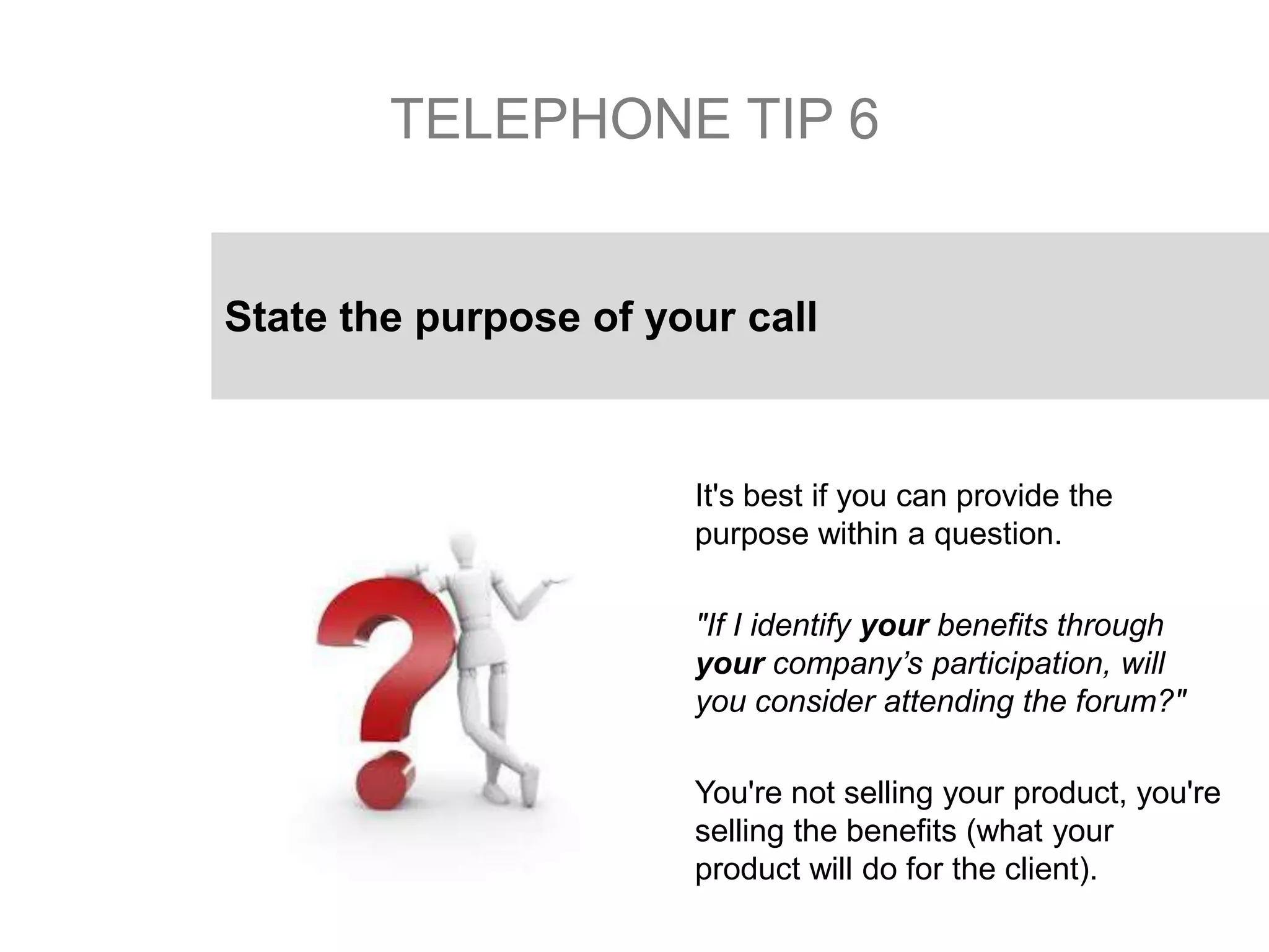 Phone call etiquette and success by Mario Kanaan | PPTX